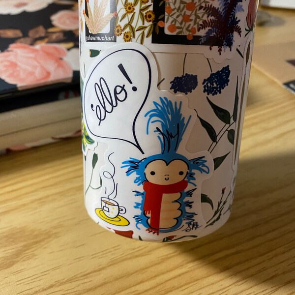 Ello Worm Sticker Labyrinth Inspired Sticker Labyrinth Worm Sticker ...