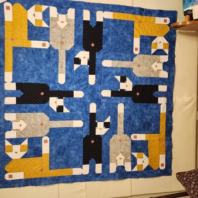 Catholes Quilt Pattern PDF Instant Download Modern Patchwork ...