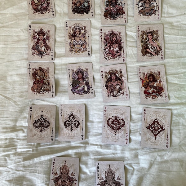 Greek Mythology Playing Cards Ancient Greek Pantheon Epic Tales ...