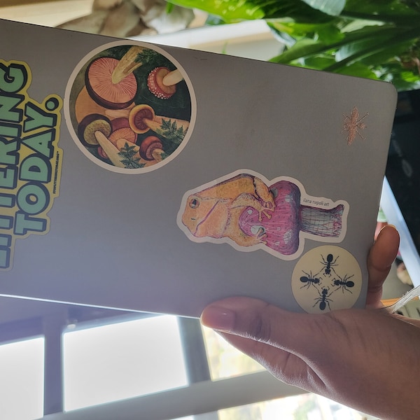 Big Weirdcore Cursed Dog Artist Sticker Vinyl Decal | Strange Lorge ...