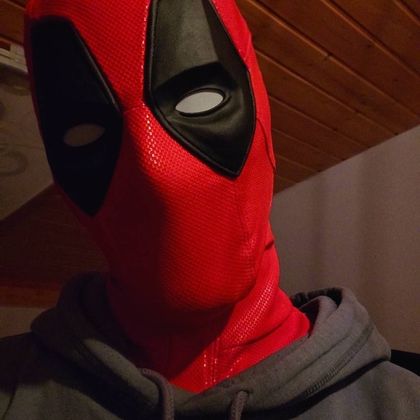 Deadpool 3 Style Halfshell Costume Cosplay Mask With Screen Printed ...