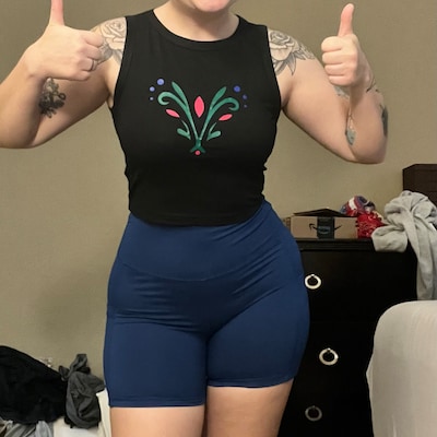 Anna From Frozen Inspired Crop Tank Frozen Crop Tank Disney Vacation ...