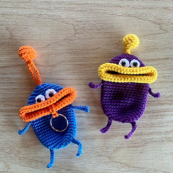 PATTERN: Crochet Key Case,knitted Key Holder PATTEN ,handmadet Key Ring ...