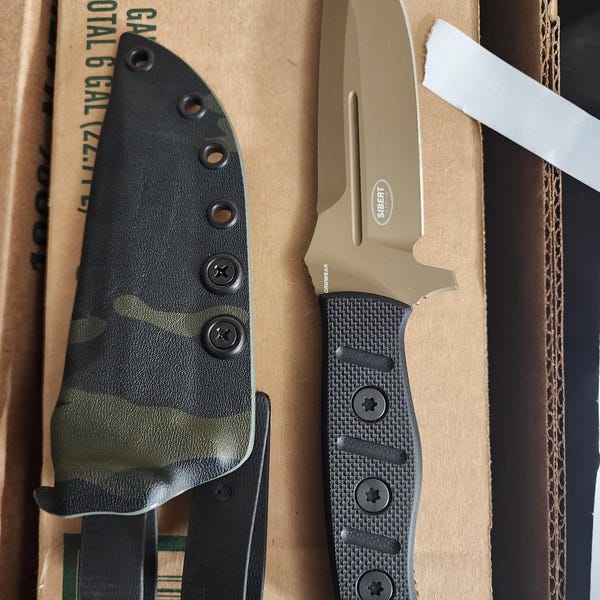 ESEE Izula 1 or 2 Knife Sheath With Ulticlip ESEE Izula 1 or 2 Knife ...