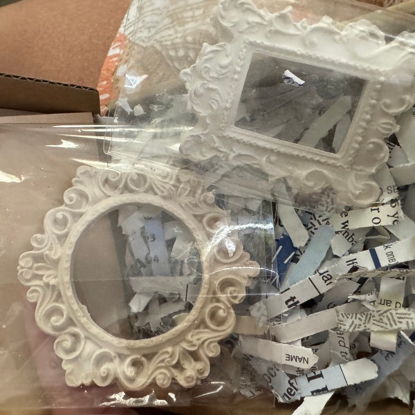 Miniature Plaster Architectural Frames - Miniature Frames - Etsy