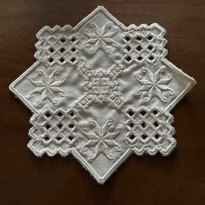 Tatting Necklace and Earrings Machine Embroidery Design Set - Etsy