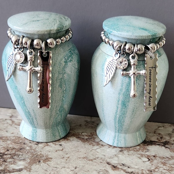 Personalized Hourglass Timer for Human Ashes, Customization Memorial ...