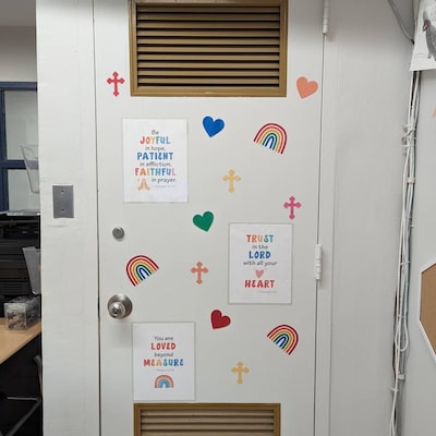 Kids Bible Alphabet, Wall Art, Scripture Posters, Church, Sunday School ...