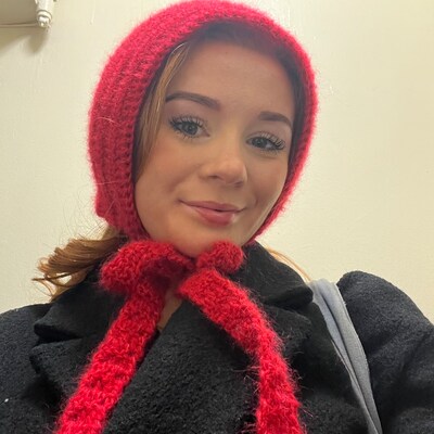 Adult Bonnet Crochet Pattern PDF - Etsy