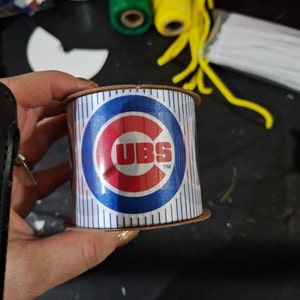 Offray 4-pack MLB Chicago Cubs Ribbon Blue/white/red - Etsy