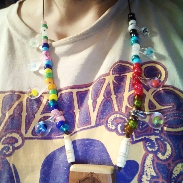 Gold Infinity Symbol/venn Diagram Brooch/pin With Red and Turquoise ...