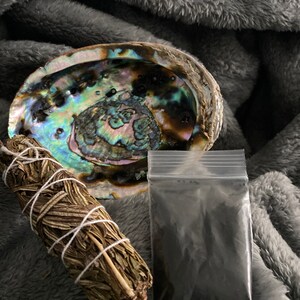 Smudge Kit: Large Abalone Shell, Yerba Santa Smudge Stick, Pack of ...
