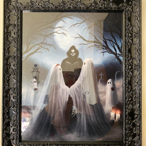 Renaissance, Ornate Obsidian Black Picture Frame, 1.75" Wide, 35 Common ...