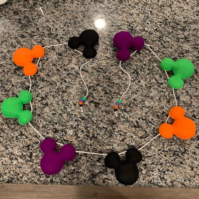 Halloween Disney Garland, Halloween Mickey Banner, Halloween Decor ...