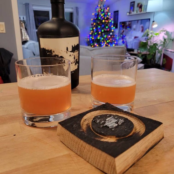 Cocktail SMOKER Block | Authentic Whiskey Barrel | Cocktail Gift ...