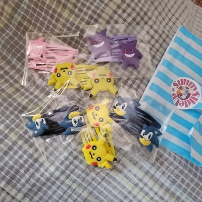 Sonic the Hedgehog Snap Hair Clips Pack of 2 Blue - Etsy