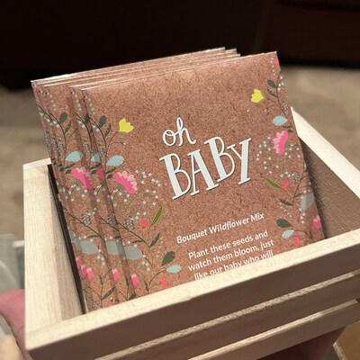 50 Personalized Custom Seed Packets Pollinator Butterfly - Etsy