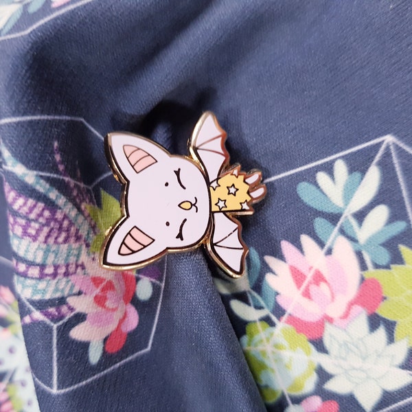 Tiny Purple Bat Hard Enamel Pin- V2 - Standard (A) Grade - Etsy