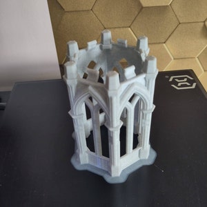 Gothic Tower Stackable Moss Pole Stls for 3D Printing, Plant Totem ...