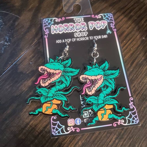 Terrifying Clown Large Earrings With Stainless Stud Posts, French Hooks ...