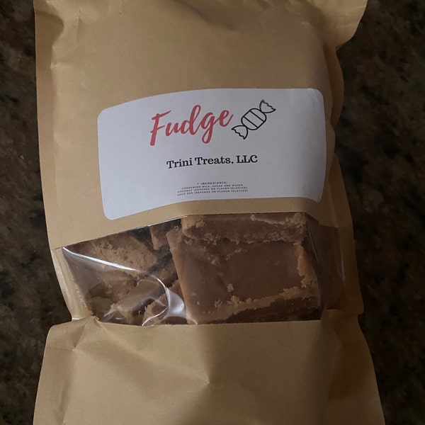 Trini Fudge/ Coconut Fudge/ Trini Delcacy/ Trinidad Fudge/ Peanut ...