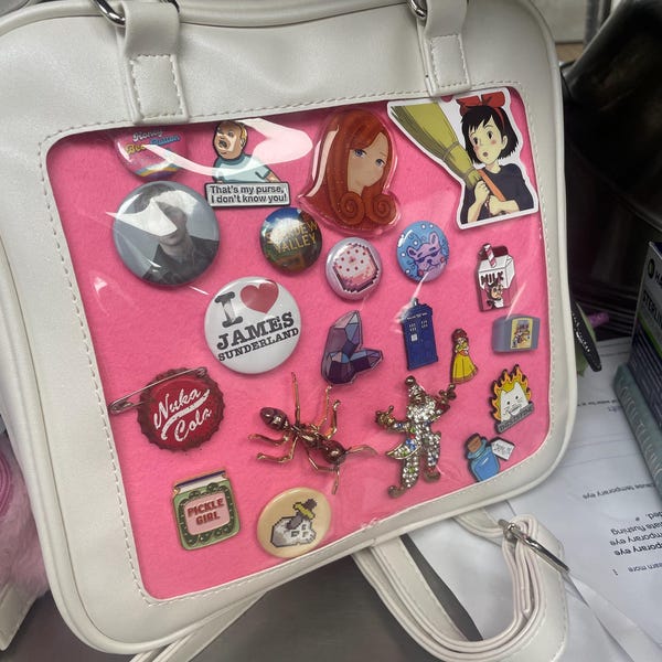 Ita Bag Backpack: 3-way Convertible Pin Display Bag With Inserts - Etsy