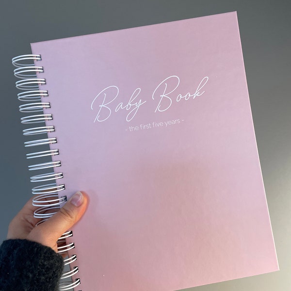Baby Book | Personalized Baby Book | Baby Memory Book | Baby Shower ...