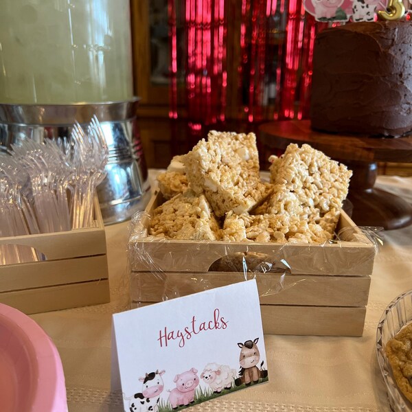 Farm Centerpieces, Farm Party Table Decor, Farm Birthday Cake Topper ...