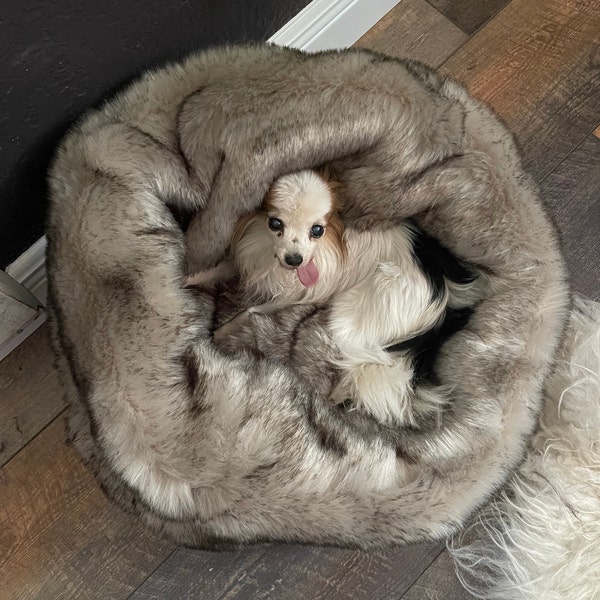 Cosy Cave, Cave Dog, Cave Greyhound, Dog Bed Luxury, Dog Blanket Fur ...