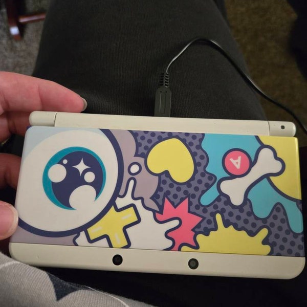 Custom Nintendo new 3DS With Neon Faceplates, 128 GB Microsd, Charger ...