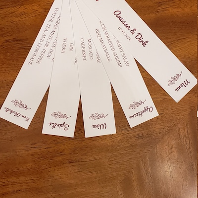 Rustic Menu Cards, Brown Kraft Menu Card, Fan Menu Card, Farm Chic ...