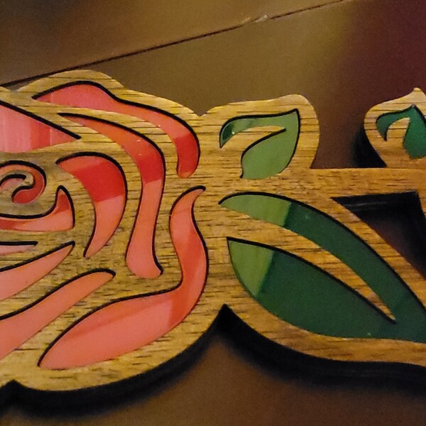 Mom Rose SVG | Mothers Day SVG Glowforge | Rose SVG Files | Glowforge ...