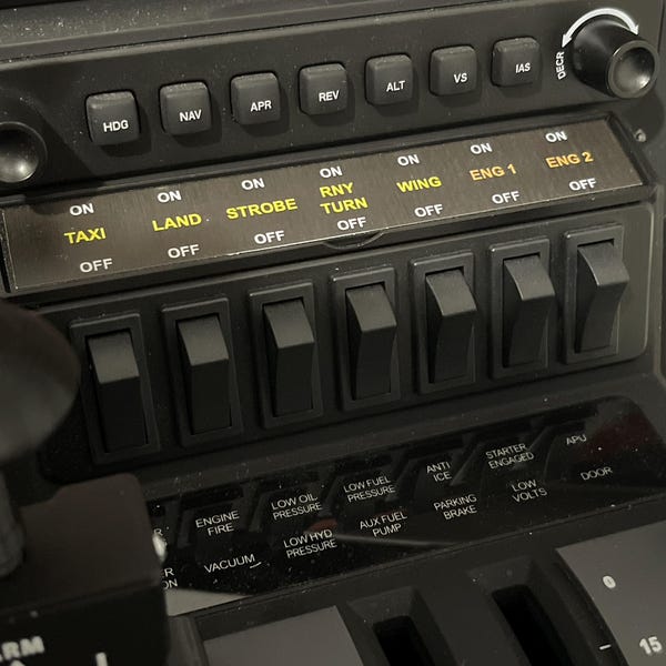 Cessna 208B Caravan Emergency add on Lever Only Honeycomb Bravo ...