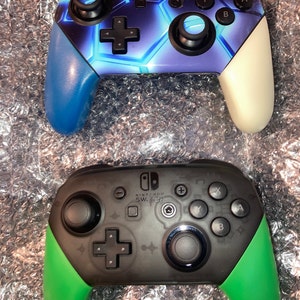 Nintendo Switch Pro Controller Glow in the Dark Replacement Grip ...