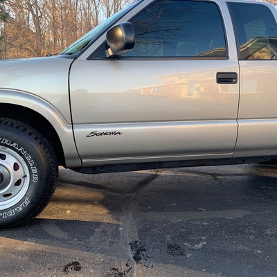 GMC SONOMA Door Badge / Decal / Sticker Set of 2 Decals and Choice of ...