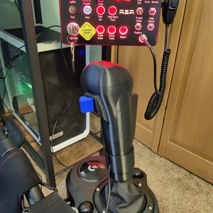 Game Shifter Knob ETS ATS Avec Pause Jake Pour Truck Simulator logitech ...