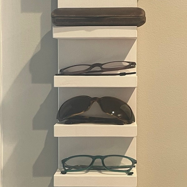 Sunglasses Shelf | Extra Large | Floating Shelf | Entryway Organization ...