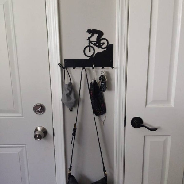 Mountain Bike Key Holder, Personalized Key Hooks - Etsy