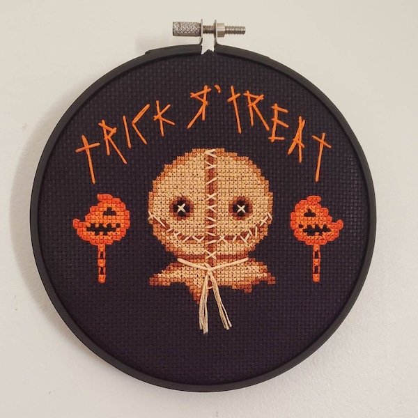 Trick or Treat Samuel - Halloween - Cross Stitch Pattern - Horror ...