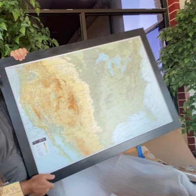 Personalized Pilot's USA VFR Map Aviator's Map Chart Your Flights Pilot ...