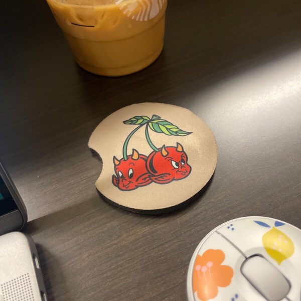 Hot Stuff Devil Keychain - Tattoo Flash - Acrylic Keychain - American ...