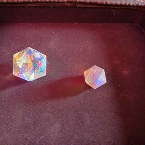 Purple Glitter Galaxy Dice Moth Dice Set - Etsy