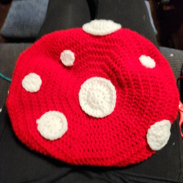 Crochet Mushroom Toadstool Hat *PATTERN ONLY* - Etsy