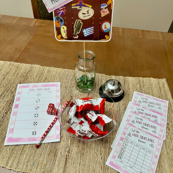 July Bunco or Memorial Day Bunco Bundle 27pgs Patriotic Bunco ...