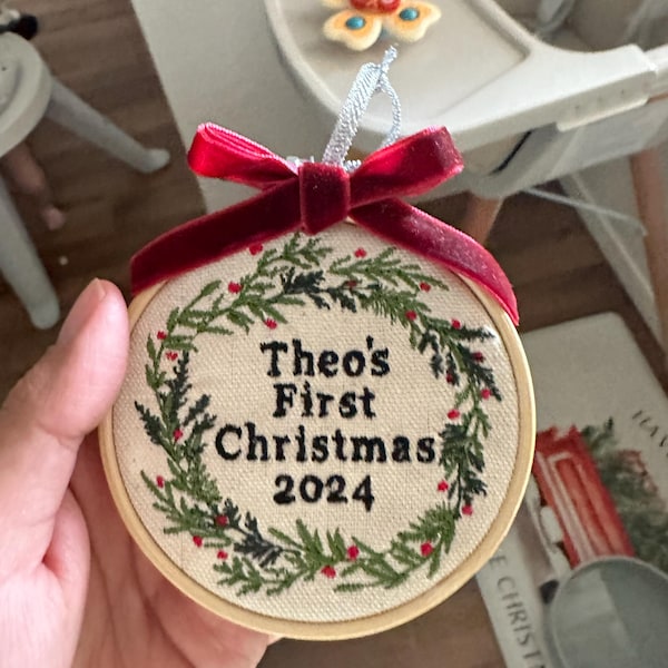 Embroidered Bible Verse - Etsy