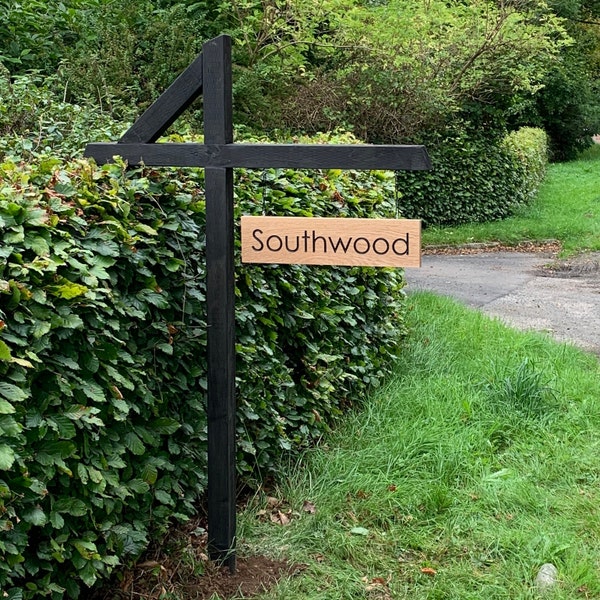 Custom Oak House Signs - Etsy UK