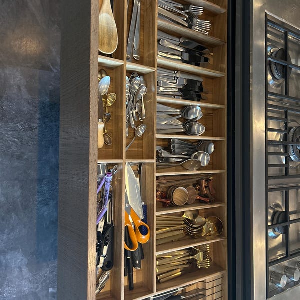 Custom Kitchen Drawer Organizer | Silverware | Baking and More - Made ...