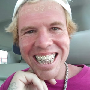 Silver Grillz 925 Sterling Silver Teeth Real Open Face Silver Grill - Etsy