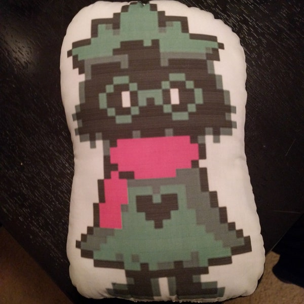 Deltarune Ralsei Pillow Plush, Unofficial, Indie Video Game, Handmade ...