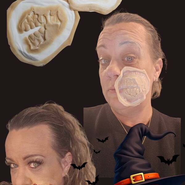 Skeletal Zombie Cheekbones/eye Sockets Prosthetic, SFX Makeup, Silicone ...